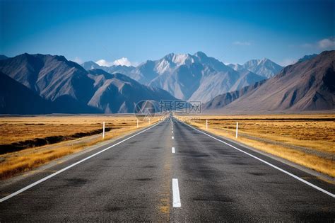 宽阔的公路高清图片下载 正版图片600256400 摄图网