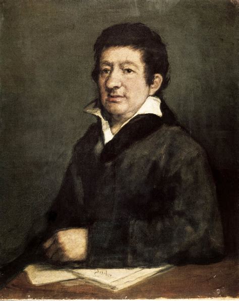 Porträt von Leandro Fernandez de Moratin 1760 1828 spanischer
