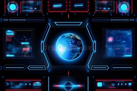 Inside The Space Shuttle Neural Network Ai Generated Stock