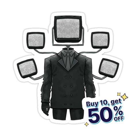 Skibidi Toilet Sticker For Sale By Kamres