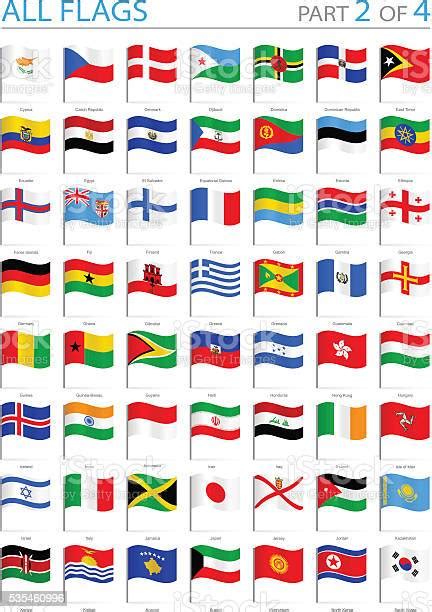 All World Flags Waving Pins Illustration向量圖形及更多厄瓜多爾圖片 厄瓜多爾 旗幟 Faroe