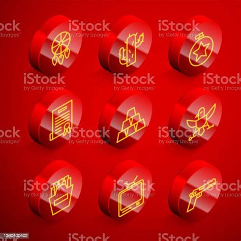 깃털 선인장 매점 물병 독립 선언서 골드 바 독수리 감자 감자 감자 상자와 복고풍 Tv 아이콘세트 라인 드림 포수 벡터 0명에 대한 스톡 벡터 아트 및 기타 이미지 Istock