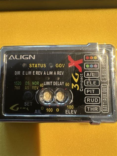 Align 3gx Flybarless System Top Zustand Wie Neu Neu Und