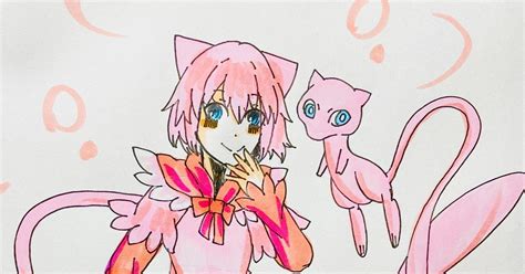ポケモン擬人化 ミュウ擬人化注意 綺羅★のマンガ Pixiv