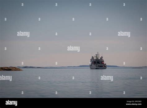 Royal Canadian Navy Arctic Patrol Ship Hmcs Margaret Brooke Visiting