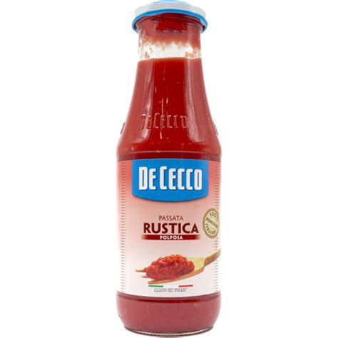 De Cecco Passata Rustica Polposa Passata 700g