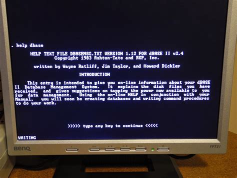 Jeff Tranters Blog Running Dbase Ii On Cpm