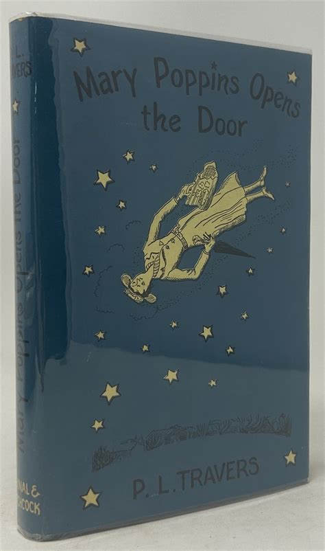Mary Poppins Opens The Door By Travers Pl Near Fine Hardcover 1943
