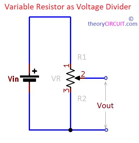 How Voltage Divider Circuit Works