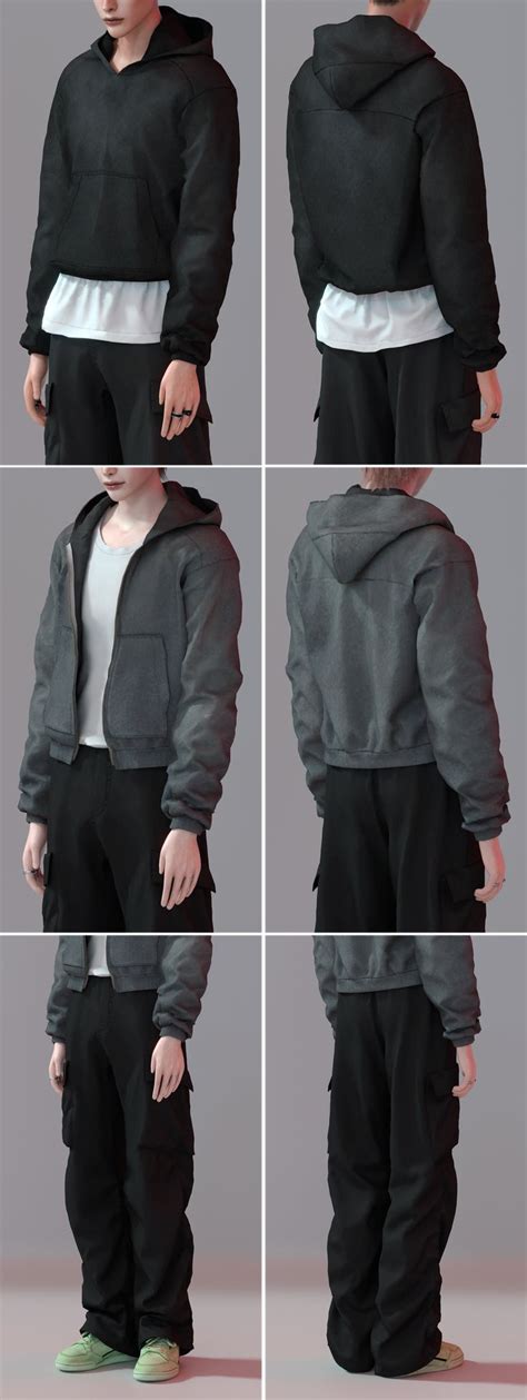 Get More From RONA SIMS On Patreon Sims 4 Men Clothing Sims 4 Male