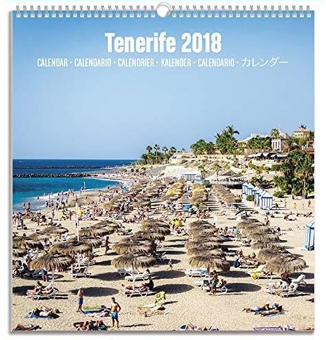 Grupo Erik Editores Calendario Turistico Mediano 2018 Tenerife Amazon