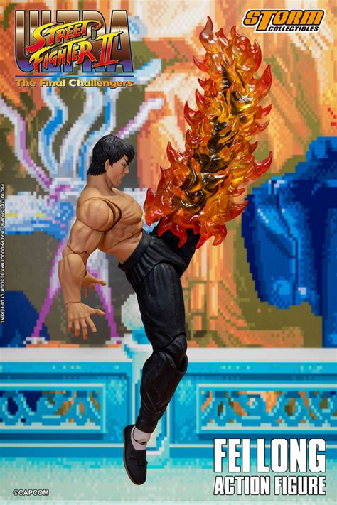 ULTRA STREET FIGHTER II THE FINAL CHALLENGERS FEI LONG Action Figure