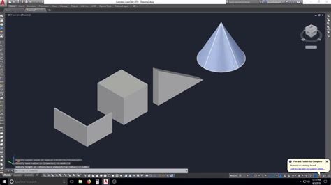 Autocad 3d Tutorial For Beginners 1 Youtube