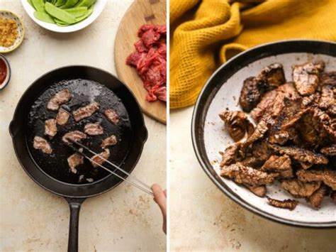 Spicy Garlic Beef Stir Fry Recipe Dinner Then Dessert