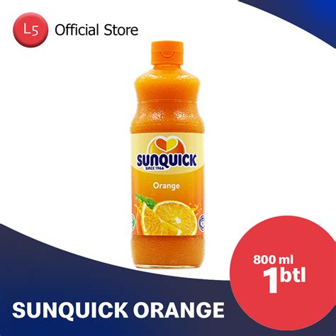 Sunquick Orange Juice 800ml Level Five