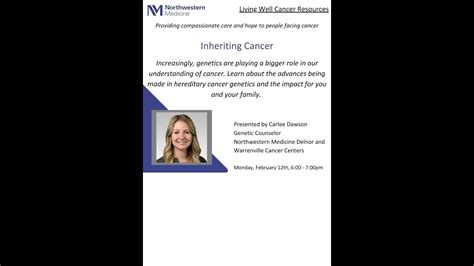 Inheriting Cancer Youtube