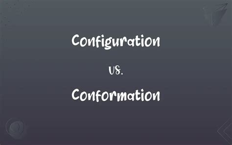 Configuration Vs Conformation What S The Difference