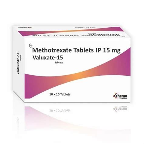 Methotrexate 15mg Tablet At Rs 300stripe Methotrexate Tablet In