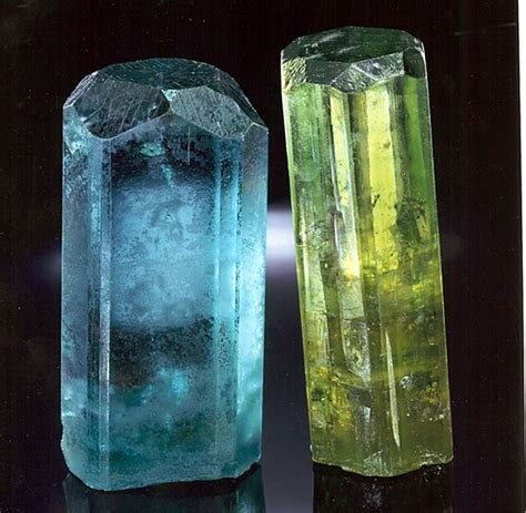 Beryl Var Heliodor Beryl Var Aquamarine