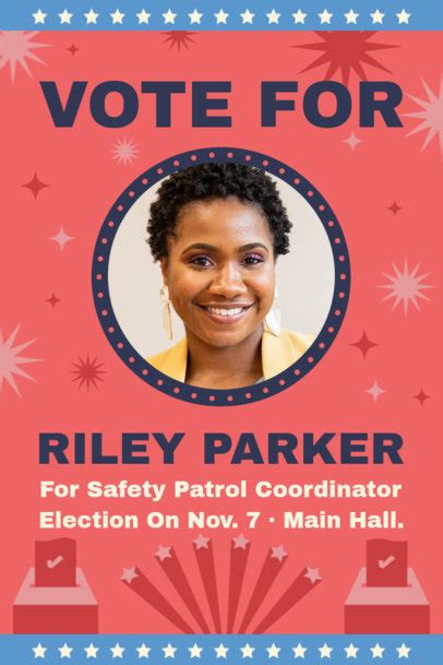 Vote For Me Poster Ideas
