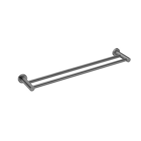 Mecca Double Towel Rail 600mm Eternity Tile Bath Home