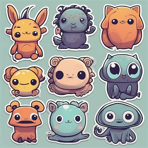 Premium Ai Image Cute Creature