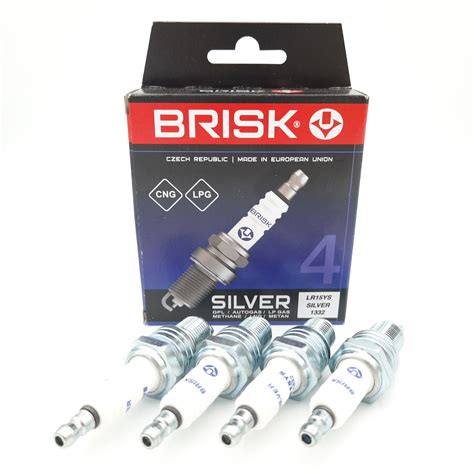 Свечи BRISK Silver LR15YS (ГБО) Lanos, ВАЗ, ЗАЗ, Сенс, Nexia, Aveo ...