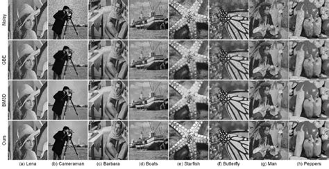 Qualitative Comparison Of Different Image Restoration Methods Under