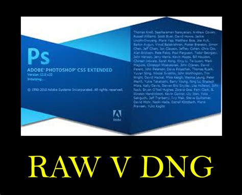 RAW Vs DNG Image File Formats PhotoSafari
