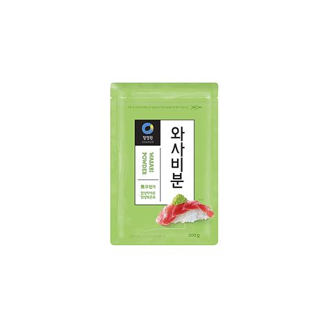 청정원 와사비분 200g