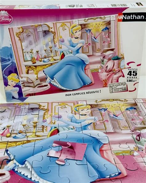 Puzzle Disney Princess 45 Pièces Nathan Puzzle Doccasion Revaltoys
