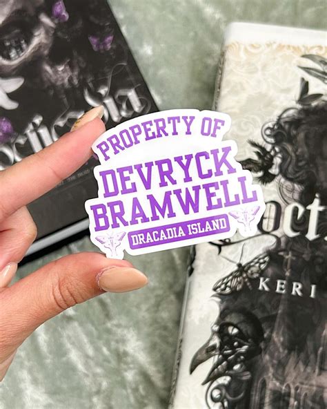 Property Of Devryck Bramwell Sticker Officially Licensed Nocticadia
