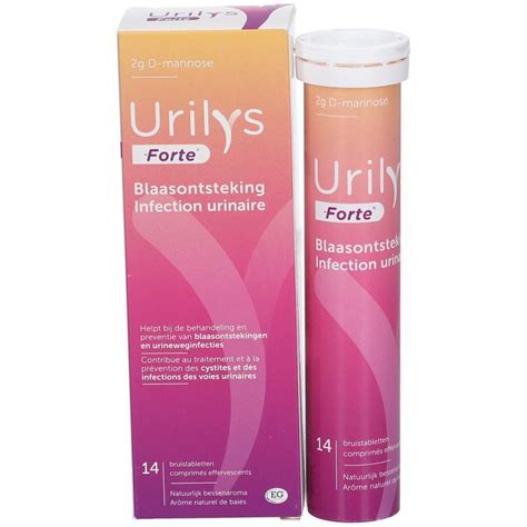 Urilys Forte Cystite And Infection Urinaire 14 Pcs Farmaline
