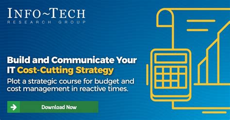 Info Tech Research Group On Linkedin It Cost Optimization In