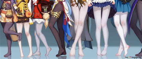 Long Leg Hot Genshin Impact 8k Wallpaper Download