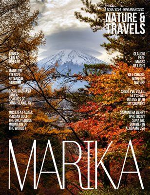 MARIKA MAGAZINE MARIKA MAGAZINE NATURE TRAVELS IS MagCloud