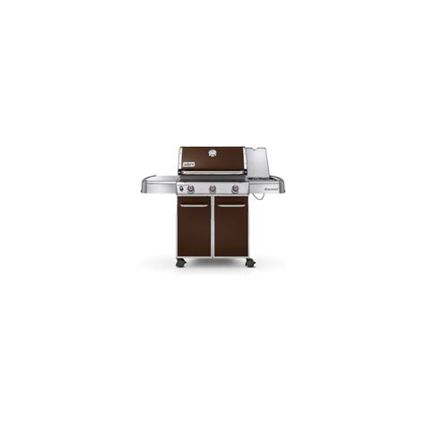 Weber Genesis E 320 3 Burner Espresso Natural Gas Grill At