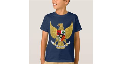 Garuda Pancasila T Arms Indonesia Indonesia T Shirt Zazzle