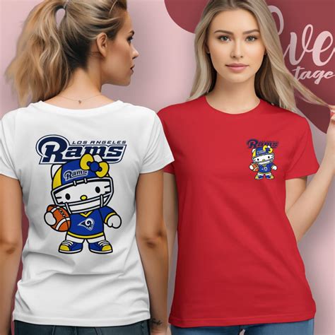 Los Angeles Rams Hello Kitty Shirt Eve Vintage