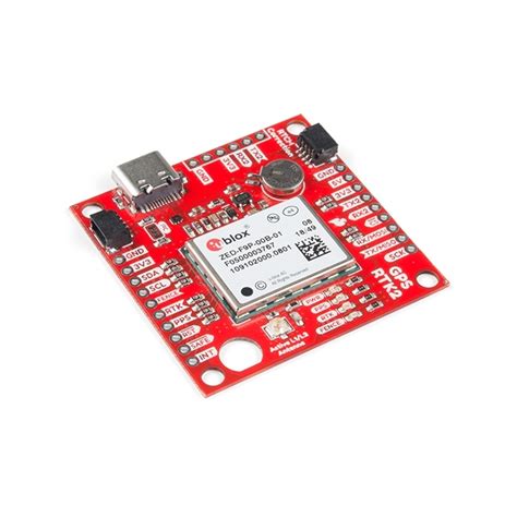 sparkfun gps rtk2 board zed f9p qwiic sparkfun electronics