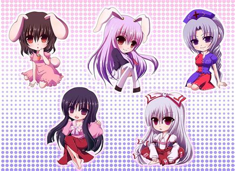 Touhou Characters Chibi