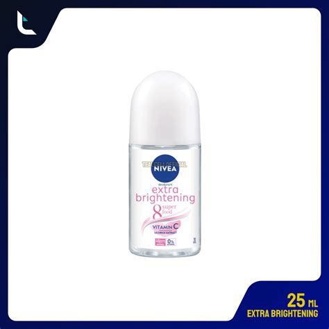 Nivea Extra Brightening Deodorant Roll On 25ml Lazada Indonesia