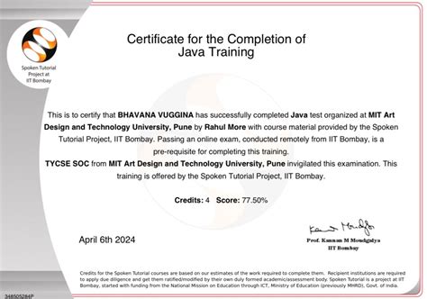 Java Certification Learning Softwaredevelopment Iitbombay