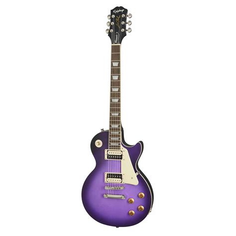 Guitarra Eléctrica Epiphone Les Paul Classic Worn Worn Purple Enlpcwvpnh1