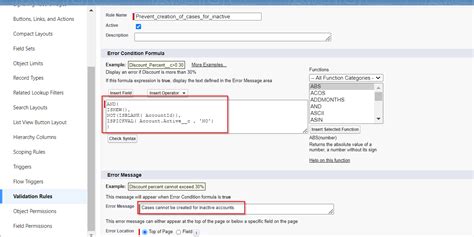 Important Validation Rules In Salesforce Salesforce Geek