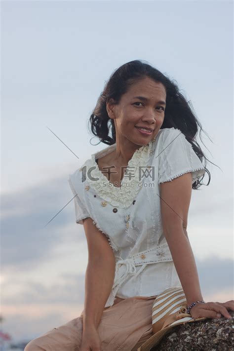 泰国女孩画像高清摄影大图 千库网