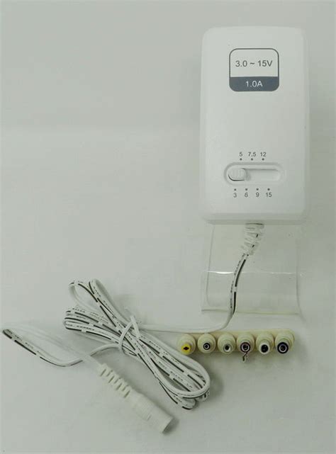Universal Selectable Voltage Ac To Dc Adapter — Ac Dc Powershack