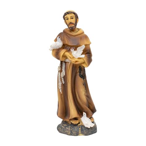 Statuina San Francesco D Assisi Alta 9 Cm Al Miglior Prezzo