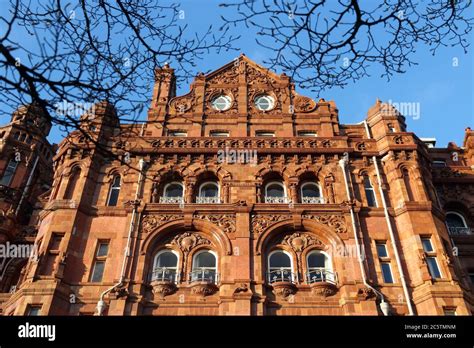 Manchester Uk Famous Hotel Built In Eclectic Edwardian Baroque