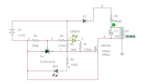 Tl431 Battery Charger Multisim Live